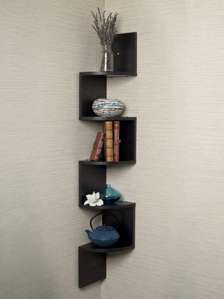 35 Smart Corner Shelf Design Ideas That Will Change Your Room Style ...